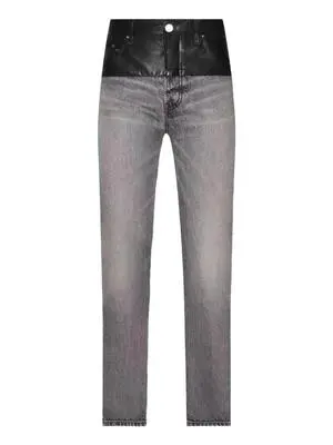 Amiri Hybrid Straight Jeans - Grey