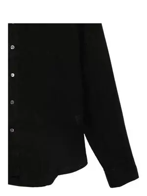 JAMES PERSE Lightweight Linen Shirt - Black