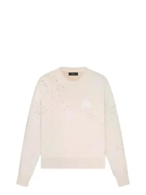Amiri Shotgun Ma Crew-neck Sweater - Neutrals