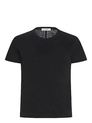 THE ROW Regular-fit Cotton, Cashmere And Silk T-shirt - Black