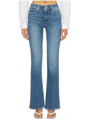 Paige High Rise Laurel Canyon Bootcut Jeans - Blue