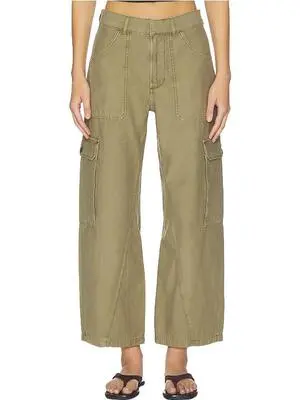 Citizens Of Humanity Citizens Of Humanity Thassos Twisted Seam Utility Pants Olive