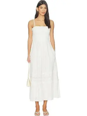 CLEOBELLA Magnolia Ankle Dress - Ivory