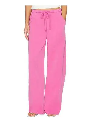 Citizens Of Humanity Citizens Of Humanity Aurora Pull On Wide Leg Pants Fuchsia