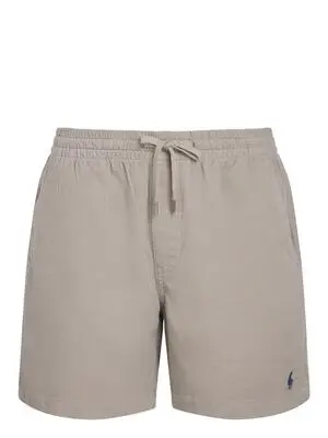 Polo Ralph Lauren Cotton Corduroy Drawstring Shorts - Grey