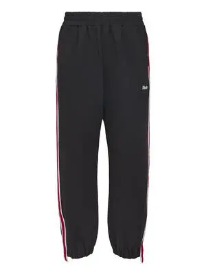 Rhude Cotton-blend Hamptons Track Sweatpants - Black