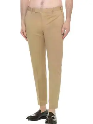 PT TORINO Tailored Trousers With Pressed Crease - Neutrals