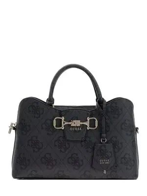 Guess Logo-pattern Tote Bag - Black