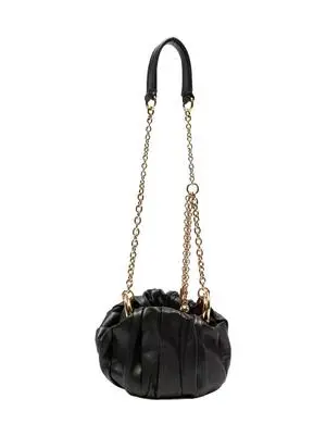 Chloé Chloé Plissé Pleated Shoulder Bag Black