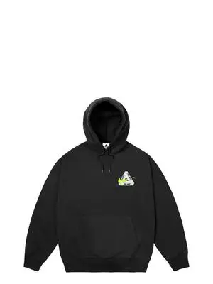 PALACE X Nike Tri Swoosh Hoodie - Black