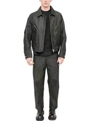 JOE CHIA Mono Track Jacket - Grey