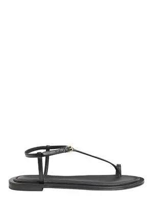 A.emery Leather Alta Sandals - Black