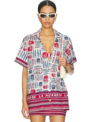 SHOW ME YOUR MUMU Show Me Your Mumu Parker Button Down