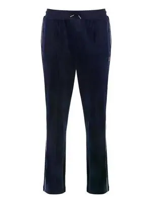 FILA Fio Velour Drawstring Track Pants - Blue