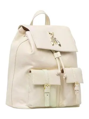 Patrizia Pepe Fly Buckle-fastening Backpack - Neutrals