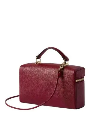 Furla Furla Camelia Grained-Leather Mini Bag Red