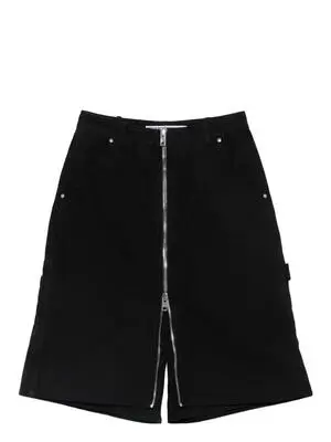 Alexander Wang Zip-front Cargo Shorts - Black