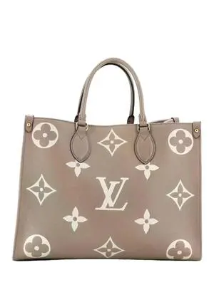 LOUIS VUITTON Onthego Mm Tote Bag - Neutrals