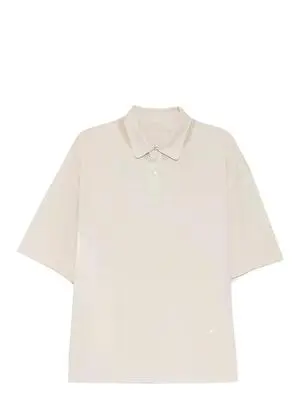 CROQUIS Double-collar Polo Shirt - Neutrals