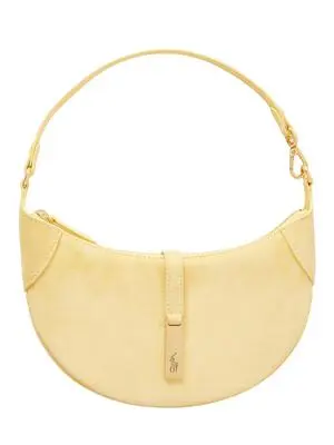 Polo Ralph Lauren Mini Suede Shoulder Bag - Yellow