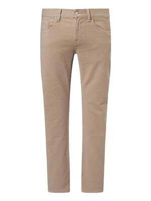 7 For All Mankind Slimmy Tapered-leg Stretch-denim Jeans - Rawhide