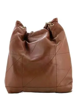 Saint Laurent Jamie 4.3 Pochon Quilted Leather Shoulder Bag - Brown