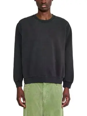 LADY WHITE CO. Mini Cropped Sweatshirt - Grey