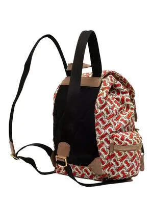 Burberry Tb Monogram Nylon Backpack - Brown