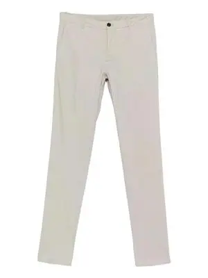 Incotex Light Gray Belt Loops Trousers - Grey