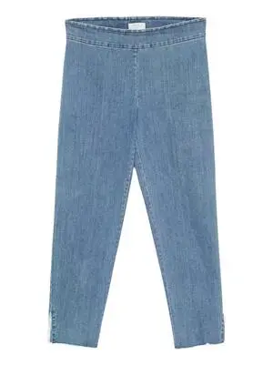 Avenue Montaigne Peggy Cropped Jeans - Blue