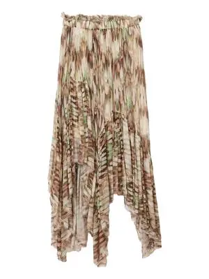 ALLSAINTS Printed Danae Maxi Skirt - Pink