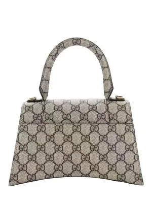 Gucci X Balenciaga The Hacker Project Hourglass Top Handle Bag - Neutrals