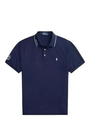 Polo Ralph Lauren Raglan Striped Polo Shirt - Blue