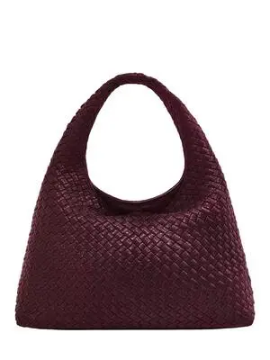 Jw Pei Laura Woven Shoulder Bag - Red