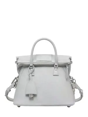 MAISON MARGIELA 5ac Classique Leather Tote Bag - Grey