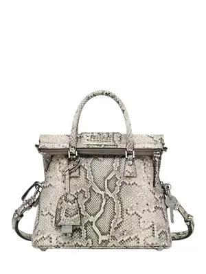 MAISON MARGIELA Mini 5ac Classique Shoulder Bag - Neutrals