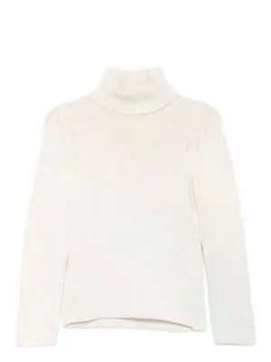 ZANONE Ribbed-knit Roll-neck Sweater - Neutrals