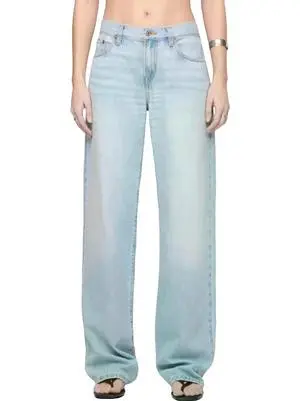 RE/DONE RE/DONE Loosie Faded-Effect Jeans