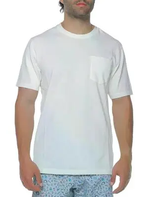 MC2 SAINT BARTH Bakewell Patch-pocket T-shirt - White