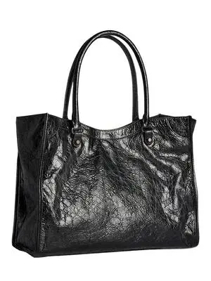 Balenciaga Balenciaga Le City Leather Satchel Bag Blue