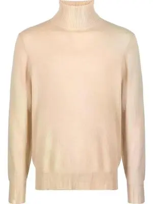 FURSAC Fine-knit Roll-neck Jumper - Neutrals