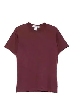 Comme Des Garçons Crew-neck Cotton T-shirt - Red