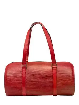 LOUIS VUITTON Epi Soufflot Handbag - Red