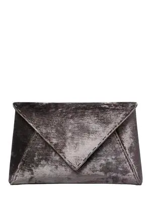 Tyler Ellis Small Lee Pouchet Clutch Bag Grey