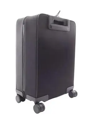 Prada Saffiano Leather Suitcase - Black