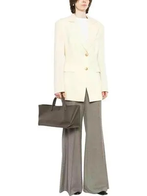 Senso Daryl Calf Leather Tote Bag - Brown