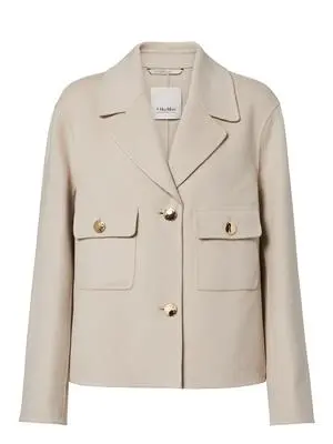 Max Mara Virgin Wool Jacket - Beige