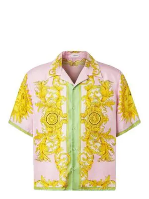 Versace Printed Silk Shirt - Multicoloured