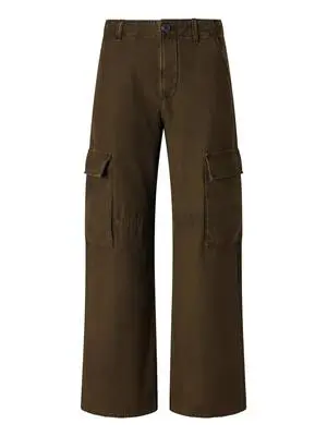 Citizens Of Humanity Citizens Of Humanity Esme Organic Cotton Wide-Leg Cargo Pants Green
