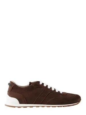 Brunello Cucinelli Brunello Cucinelli Suede Sneakers Brown